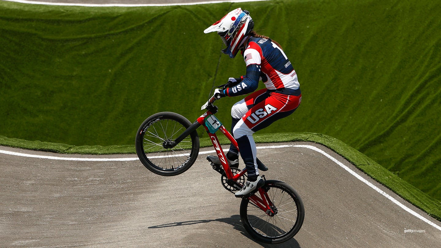 Cameron Wood, Alise Willoughby Race Into Podium Finishes At BMX Racing World Cup | Team USA